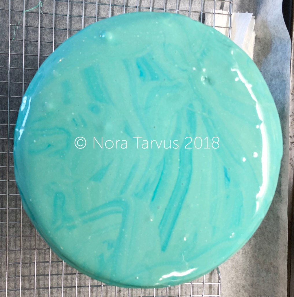 Blueberry White Chocolate Mirror Cake – Cake Party 5/8 – Dreamer Achiever