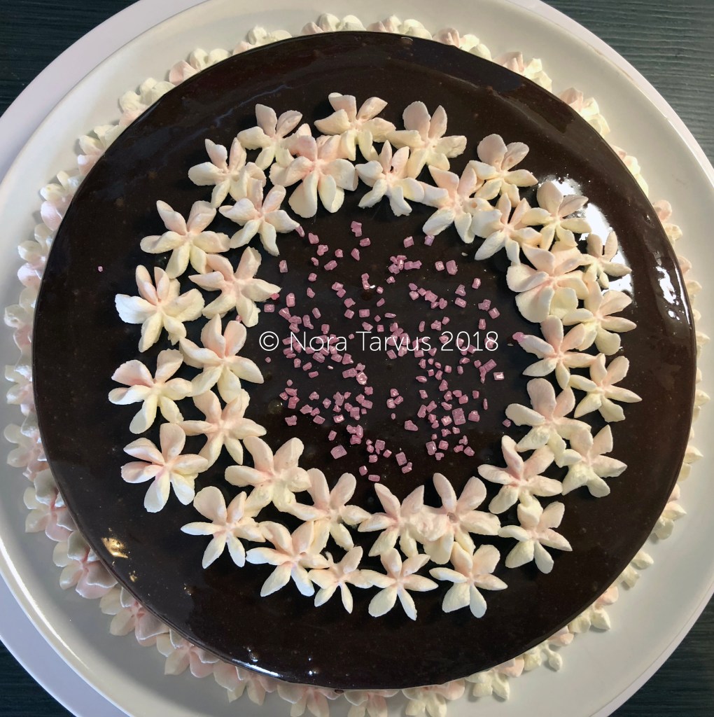 Chocolate Raspberry Mirror Cake – Dreamer Achiever